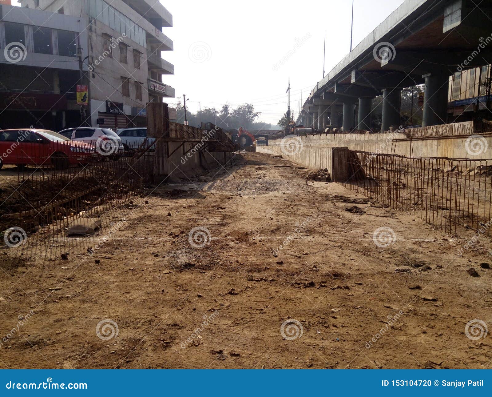 Briz construction side stock photo. Image of background - 153104720