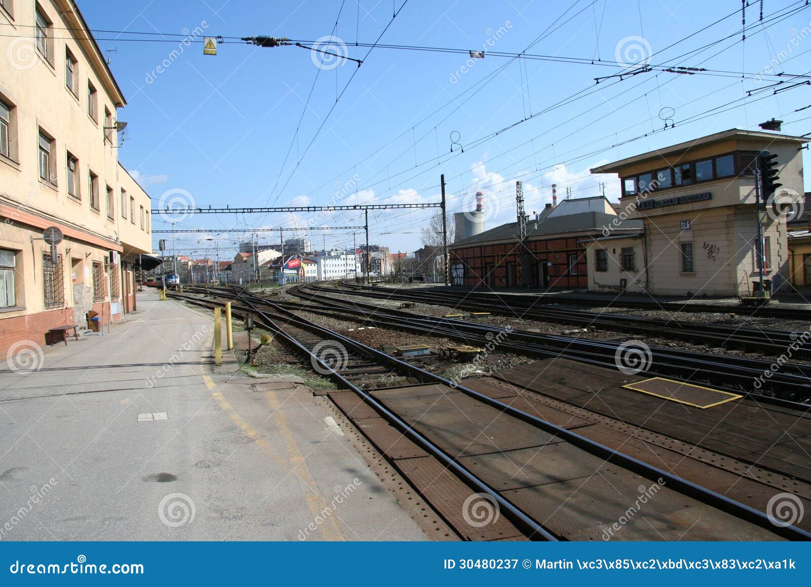 Brno Train Station_track System Editorial Photography - Image of ...