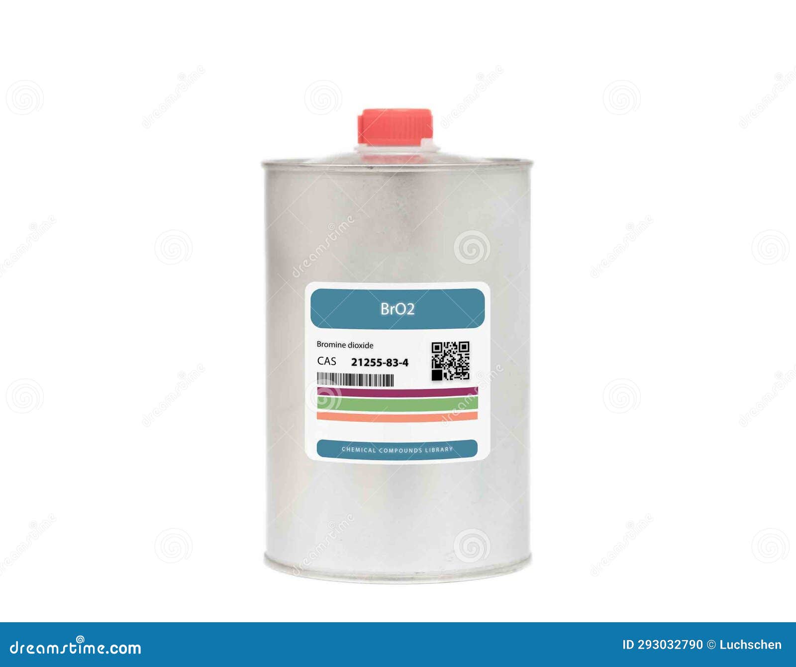 BrO2 - Bromine Dioxide stock photo. Image of compound - 293032790