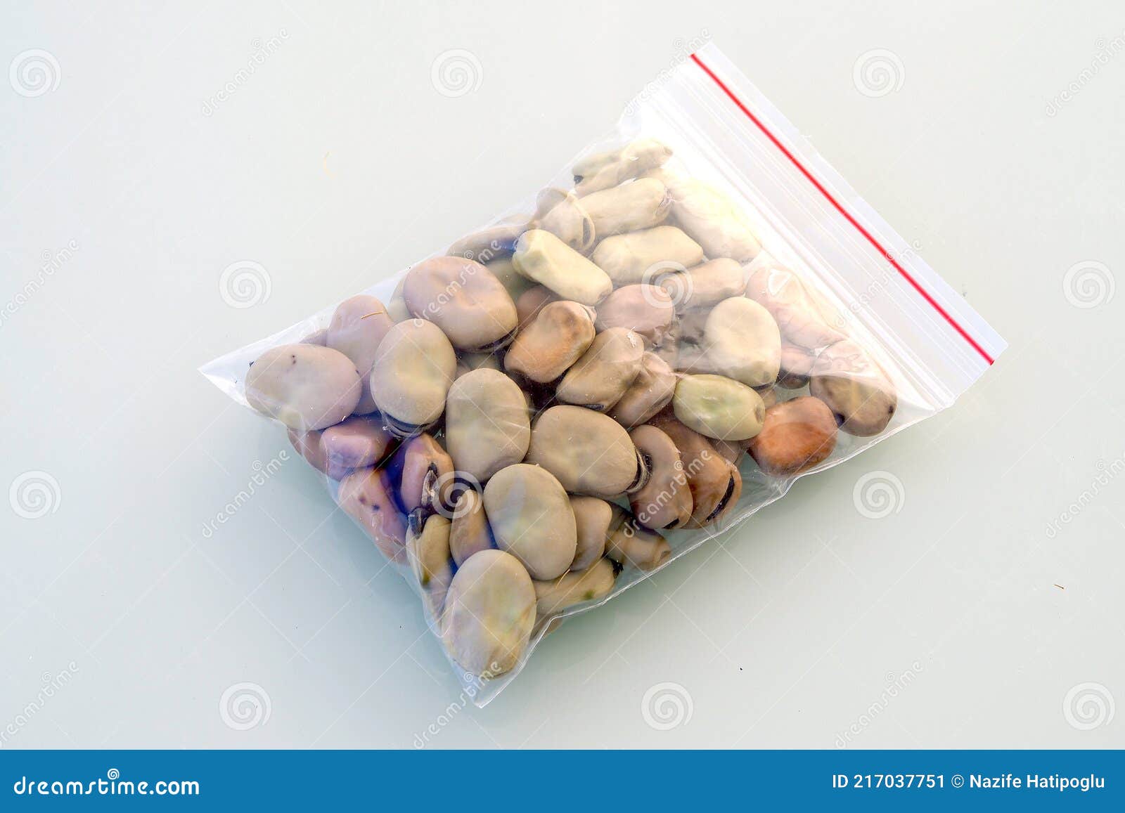 Broad Bean and Bean Seeds, Packaged Ready-to-sow Seeds Stock Image ...