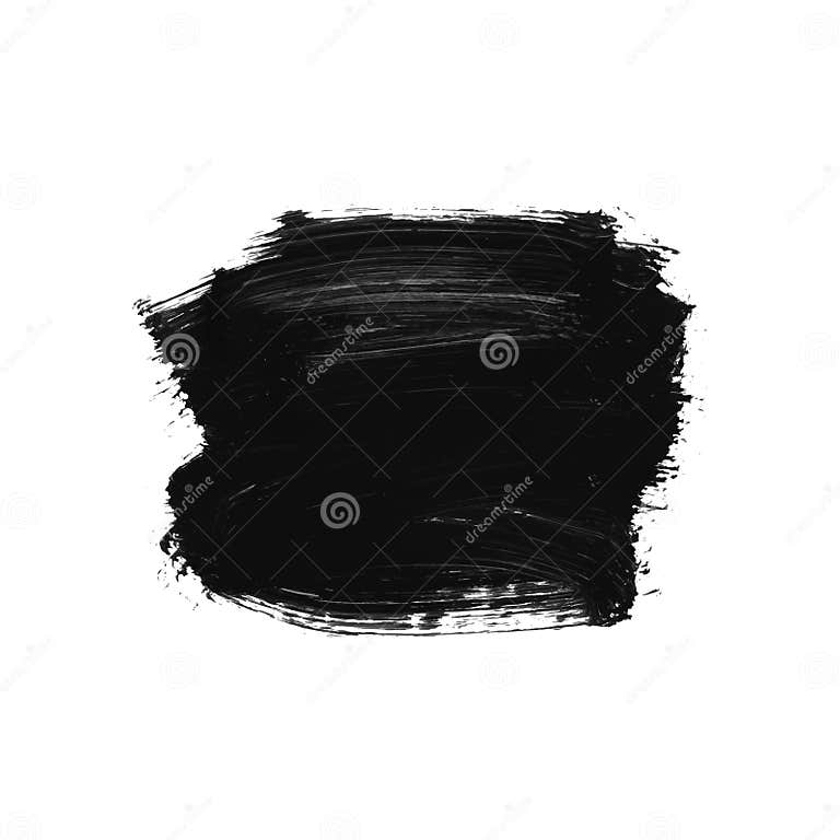 Broad brush strokes. stock vector. Illustration of stain - 60906790