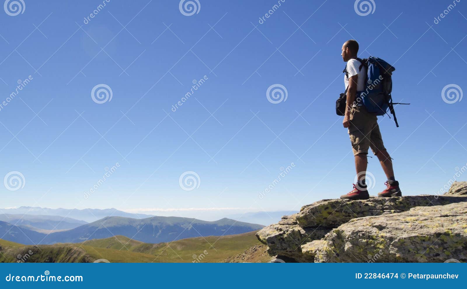 Broad horizons stock photo. Image of outdoor, backpack - 22846474