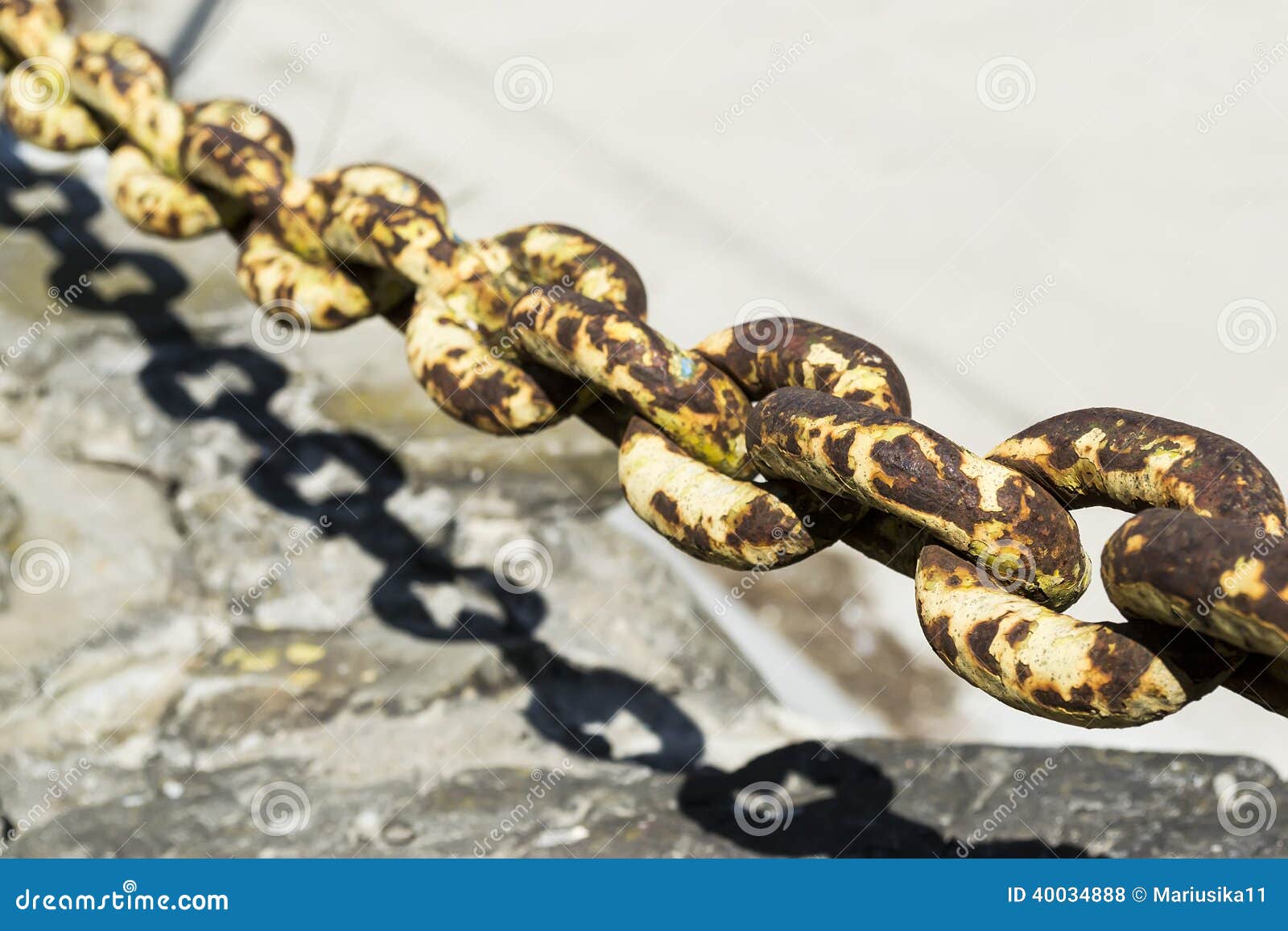 Strong chain stock photo. Image of shadow, chain, paint - 40034888