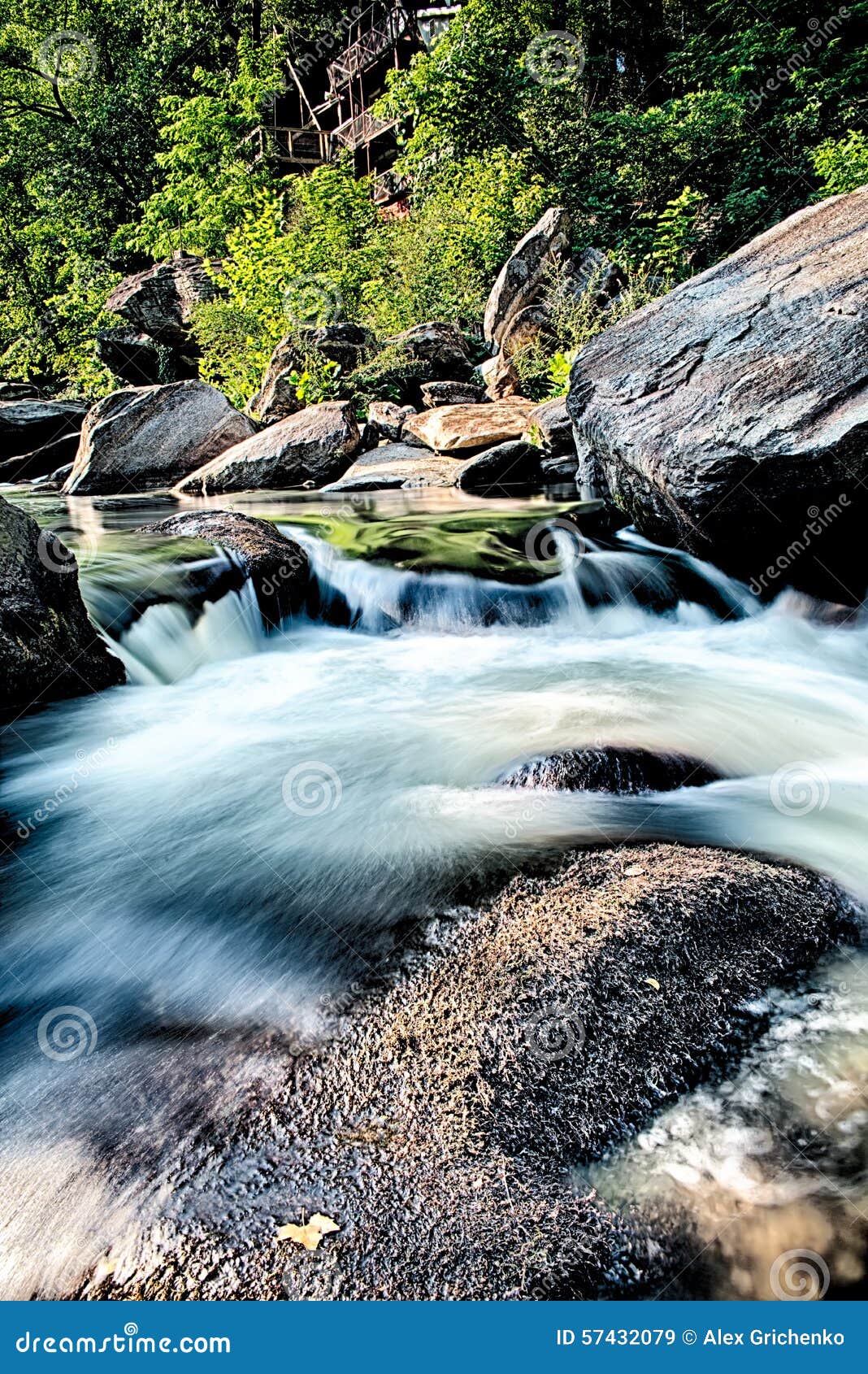 Broad river stock image. Image of stream, slow, north - 57432079