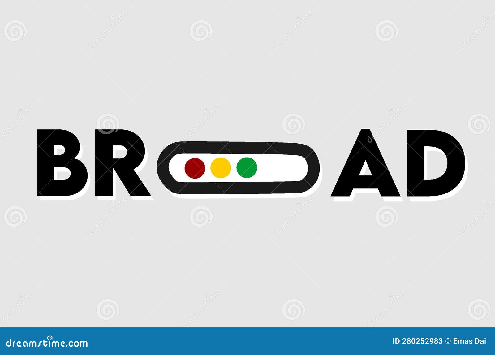 Broad Sign with White Background Stock Vector - Illustration of design ...