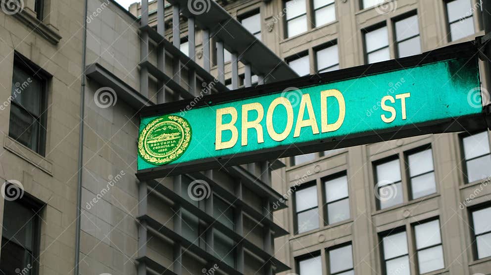 Broad Street Boston stock photo. Image of broad, massachusetts - 12214102