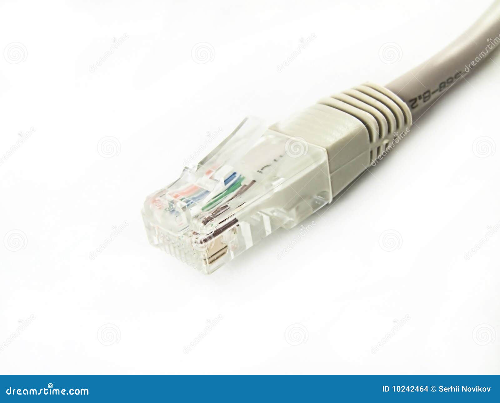 Broadband cable stock photo. Image of white, network - 10242464
