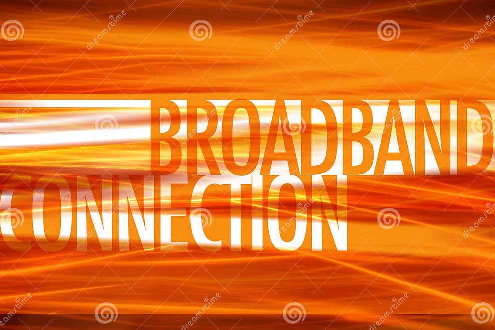 Broadband Connection- Technology Background Stock Image - Image of rays ...