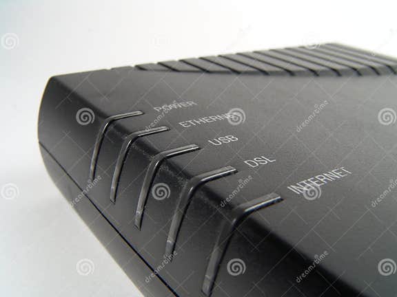 Broadband Modem stock image. Image of upload, modem, phone - 555541