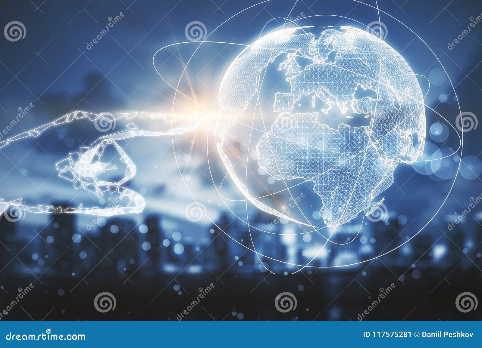 Broadcast and Network Concept Stock Illustration - Illustration of ...
