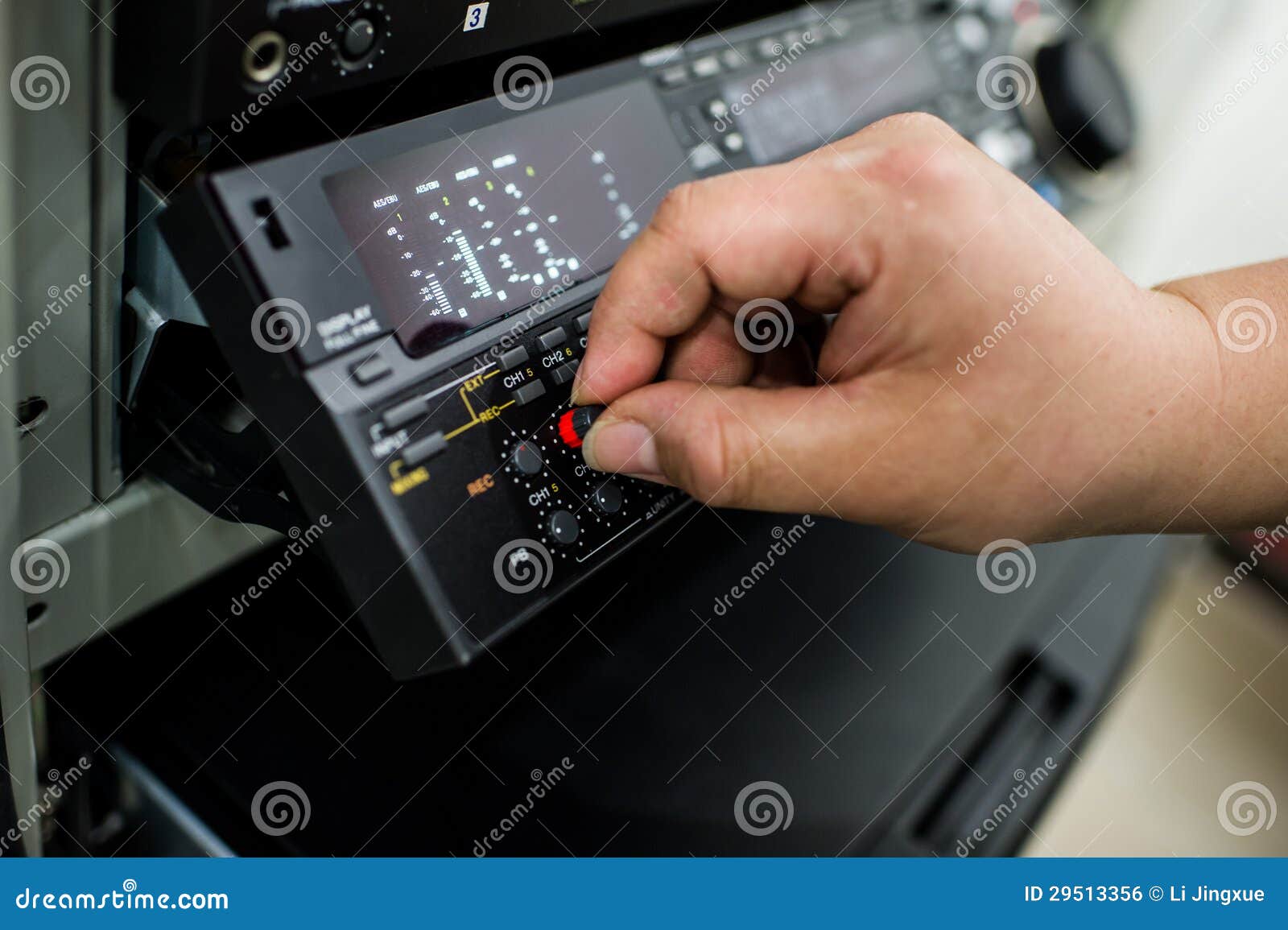 Broadcast vcr recorder stock photo. Image of equipment - 29513356