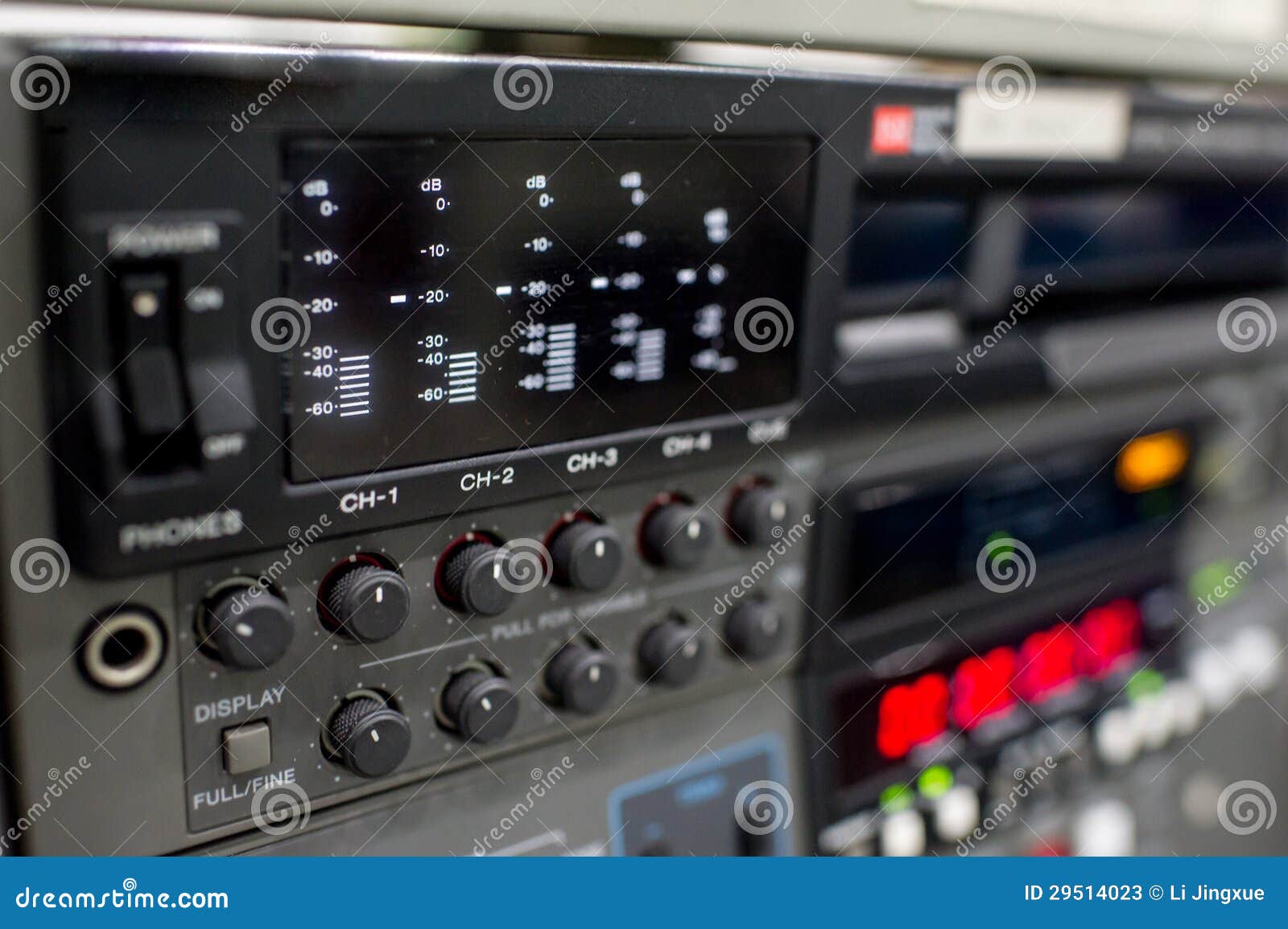 Broadcast vcr recorder stock image. Image of adjust, isolated - 29514023