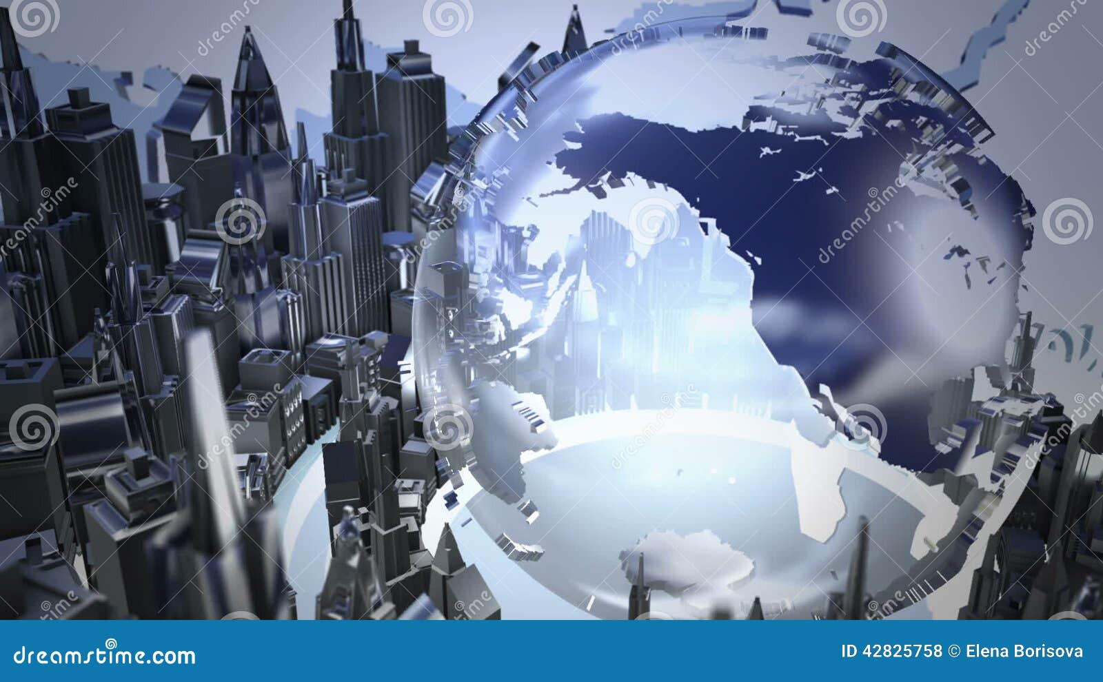 Broadcast World Loop Animation Stock Footage - Video of animated ...