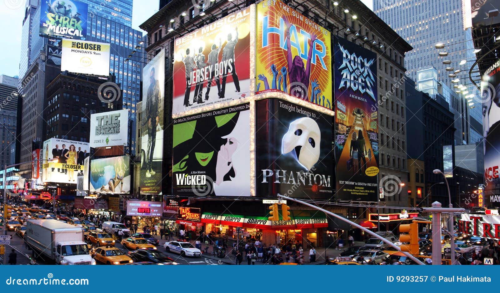 Broadway Show Advertisements Editorial Photography - Image of ...