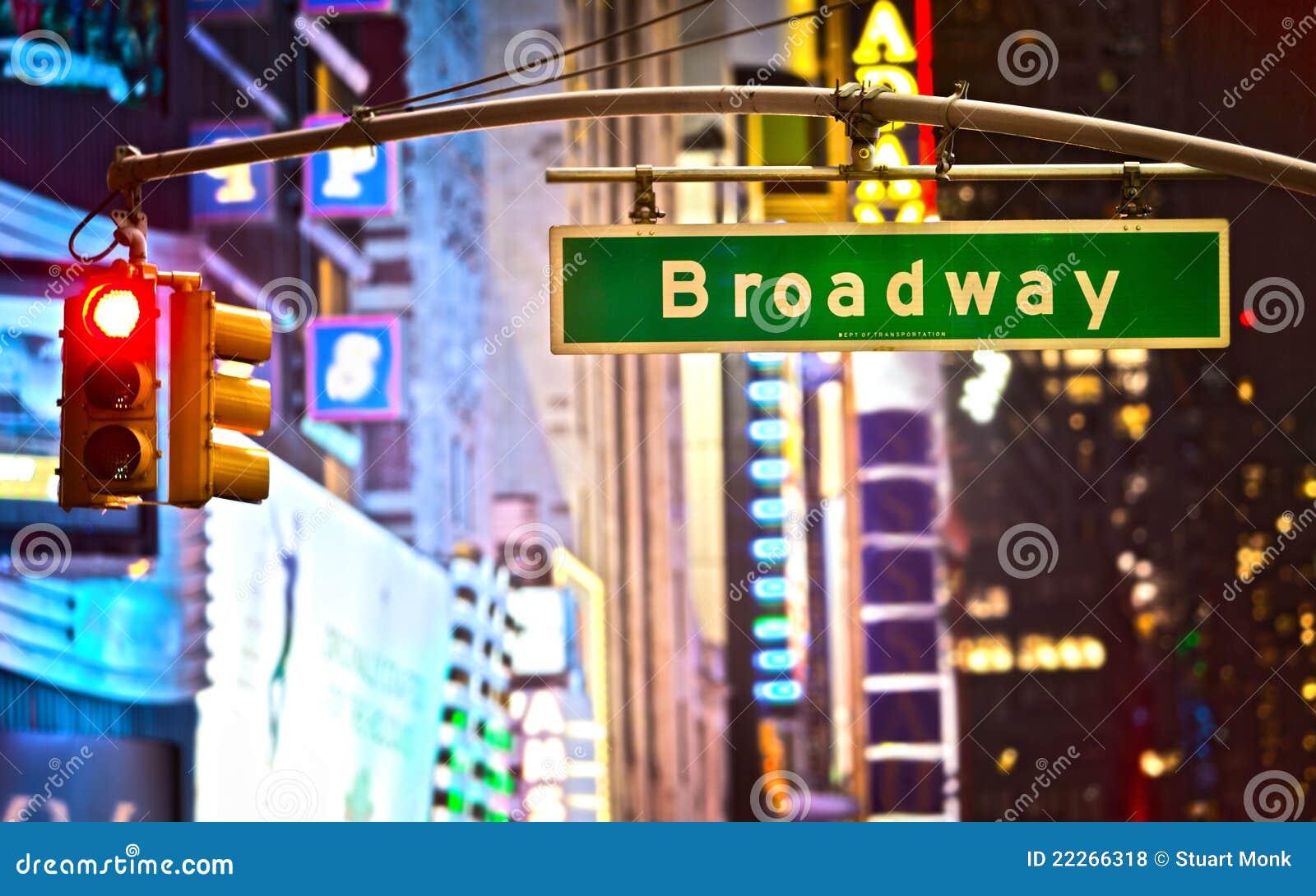 Broadway sign stock photo. Image of manhattan, entertainment - 22266318