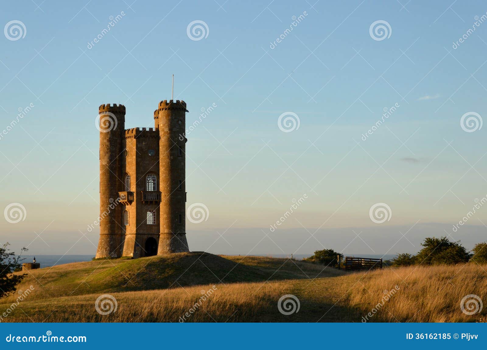 Broadway Tower - Folly In Cotswolds England Royalty-Free Stock ...