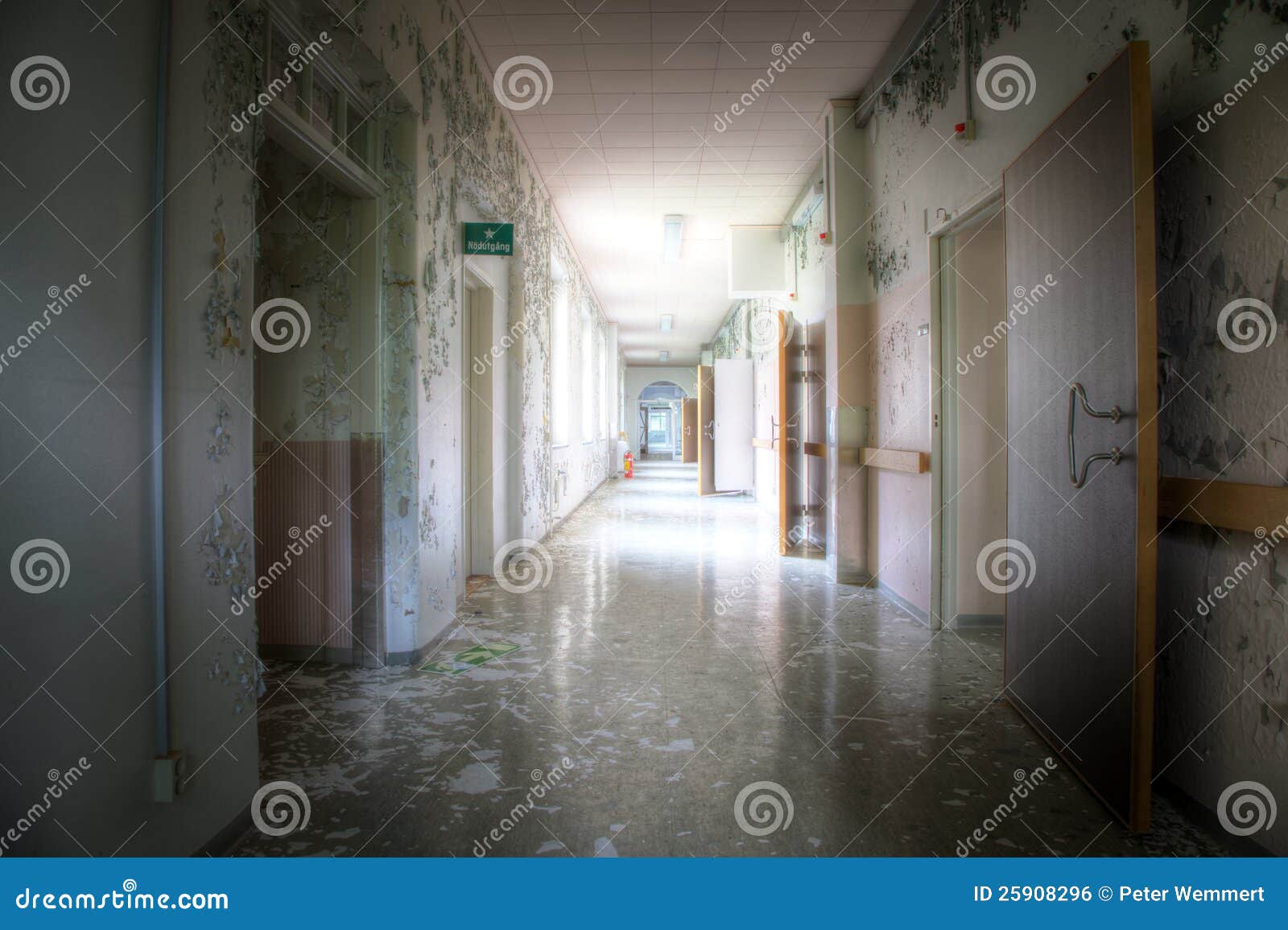 Broby Sanatorium stock photo. Image of halloween, ghost - 25908296