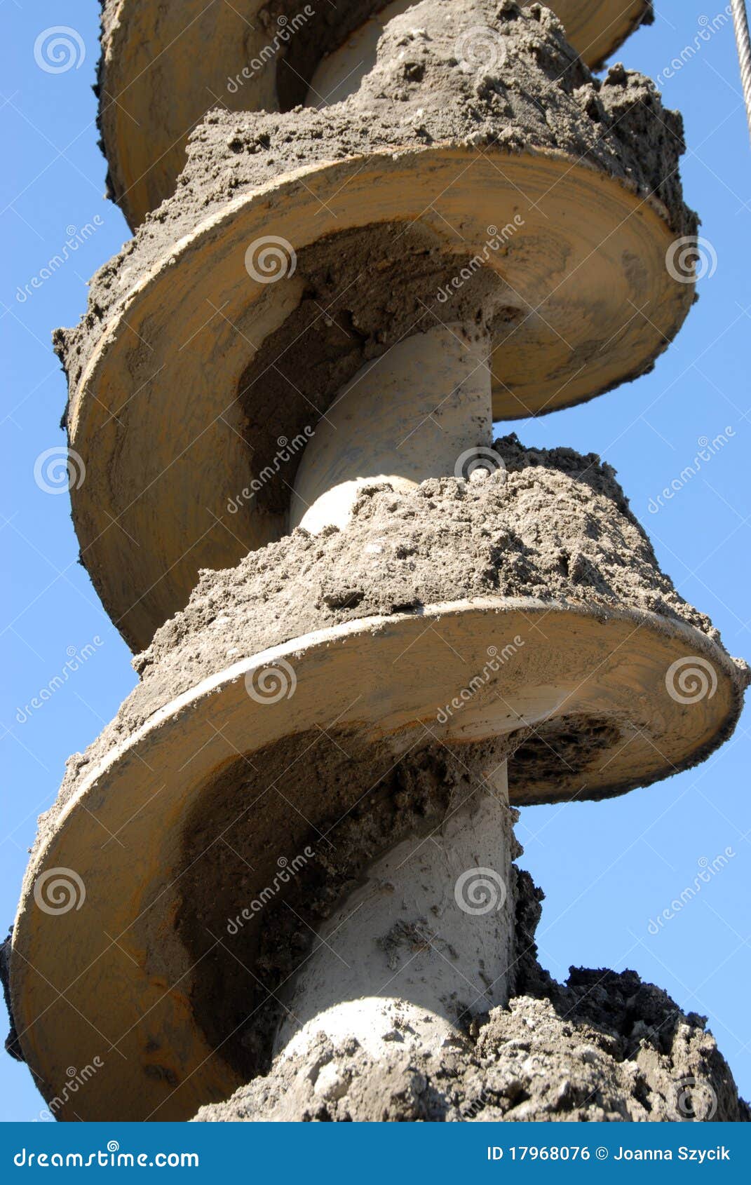 Broca grande foto de stock. Imagem de terra, broca, grande - 17968076