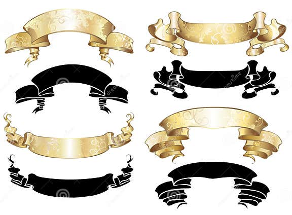 Brocade banner stock vector. Illustration of decorated - 19102354