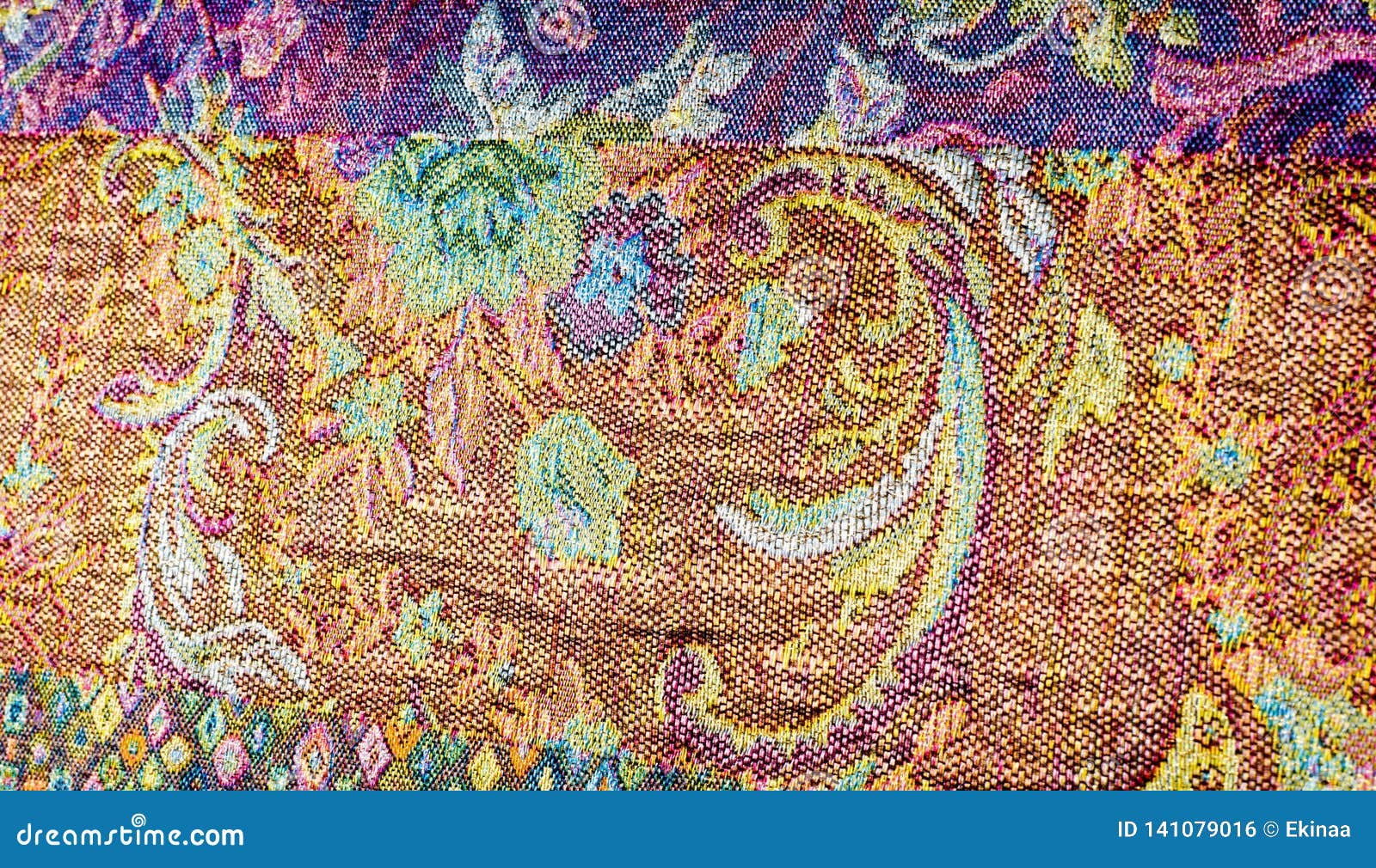 Brocade fabric texture stock photo. Image of artistic - 141079016