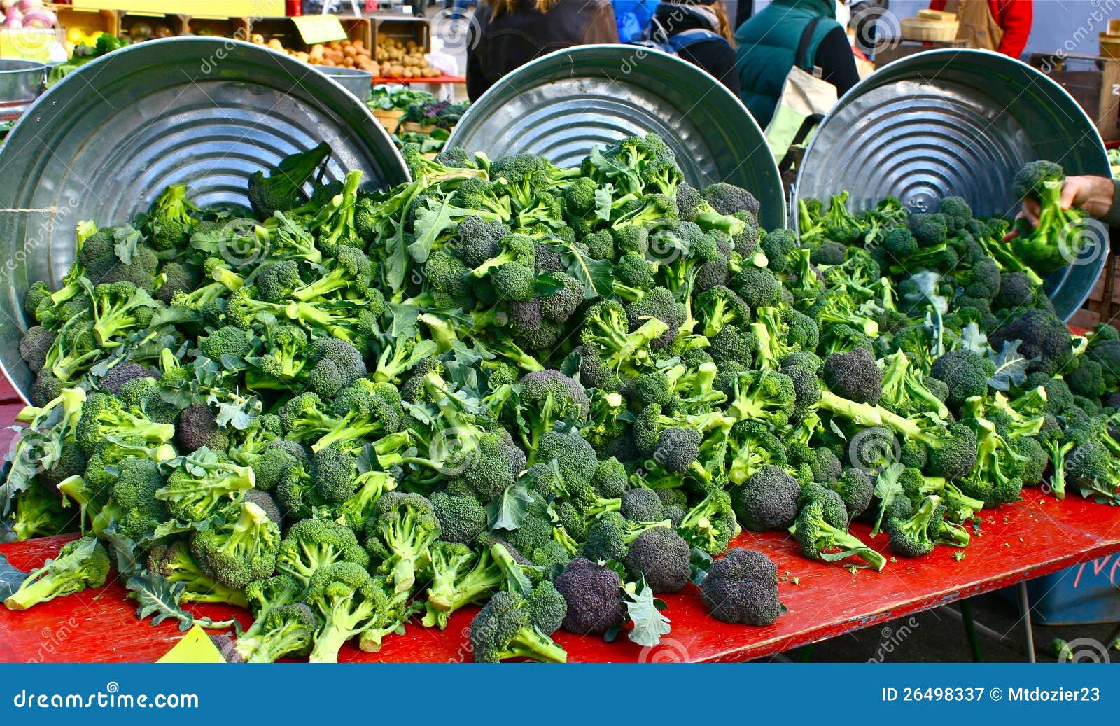 Broccoli stock image. Image of green, vegetables, agrarian - 26498337