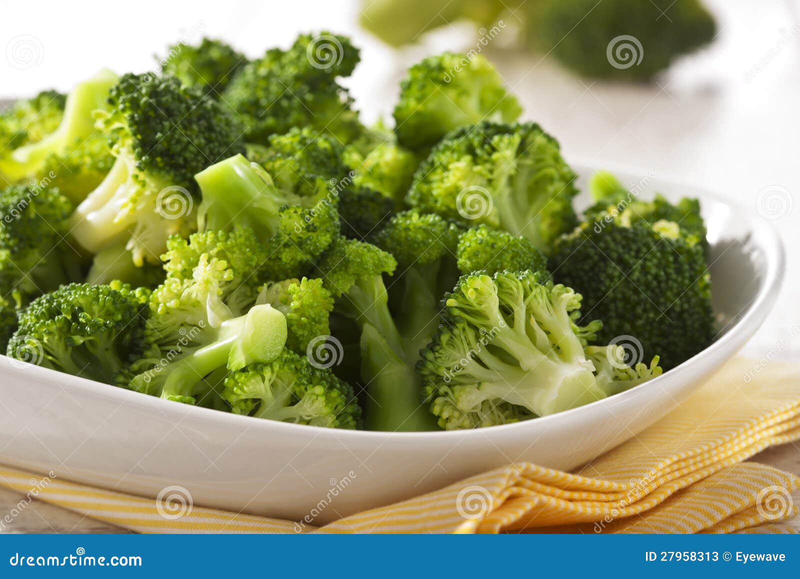 Broccoli stock image. Image of green, vegetable, prepared - 27958313