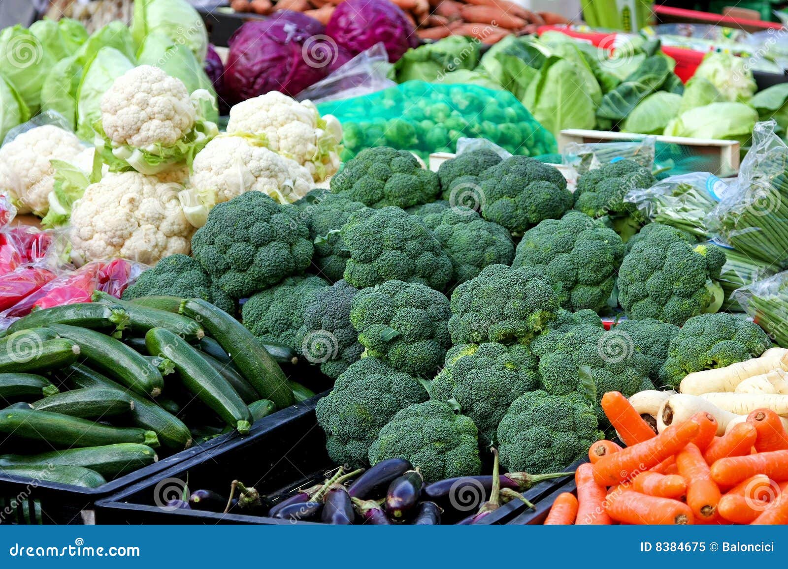 Broccoli stock image. Image of stall, food, market, nature - 8384675