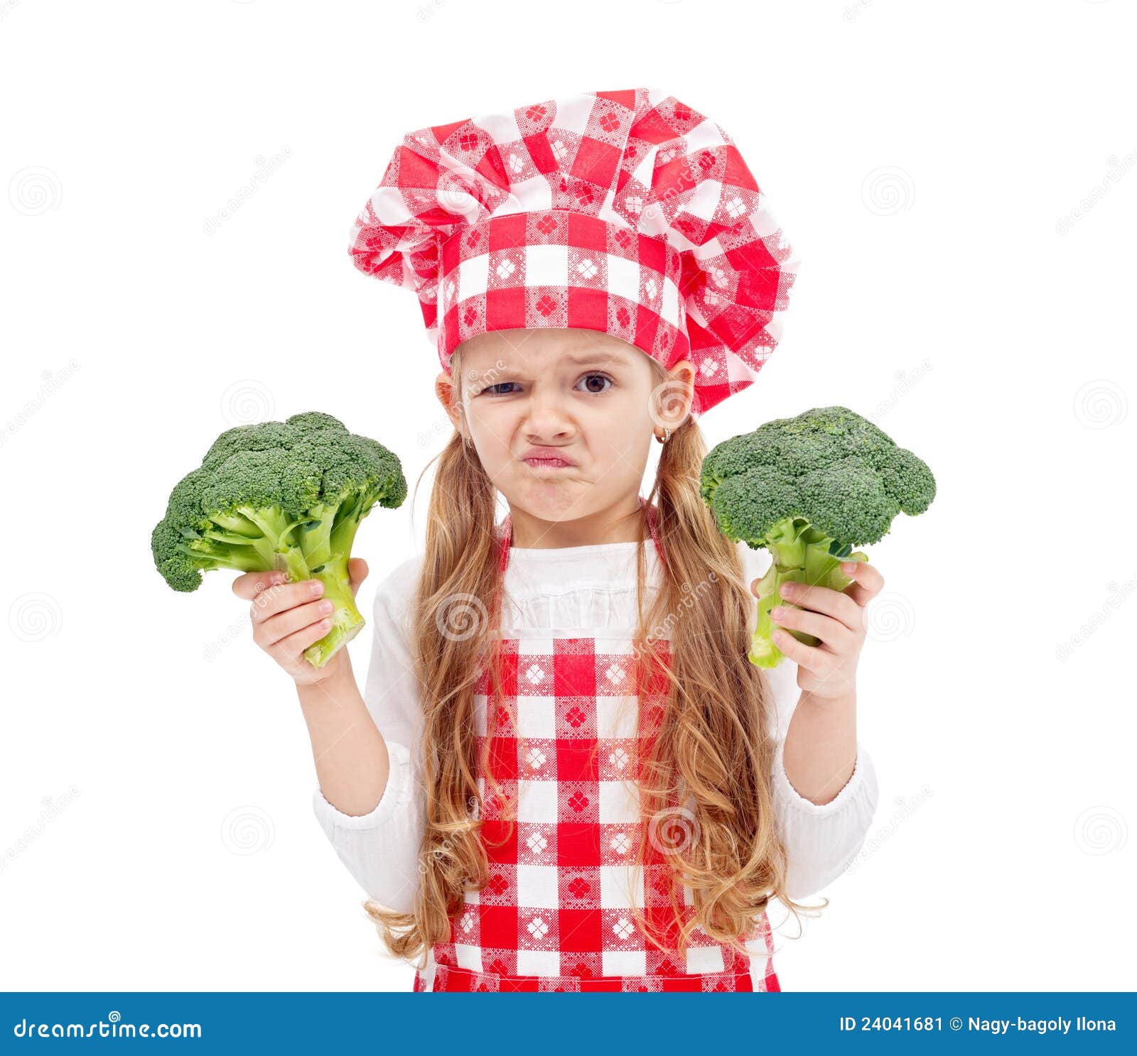 Broccoli again ? stock image. Image of people, nutritious - 24041681