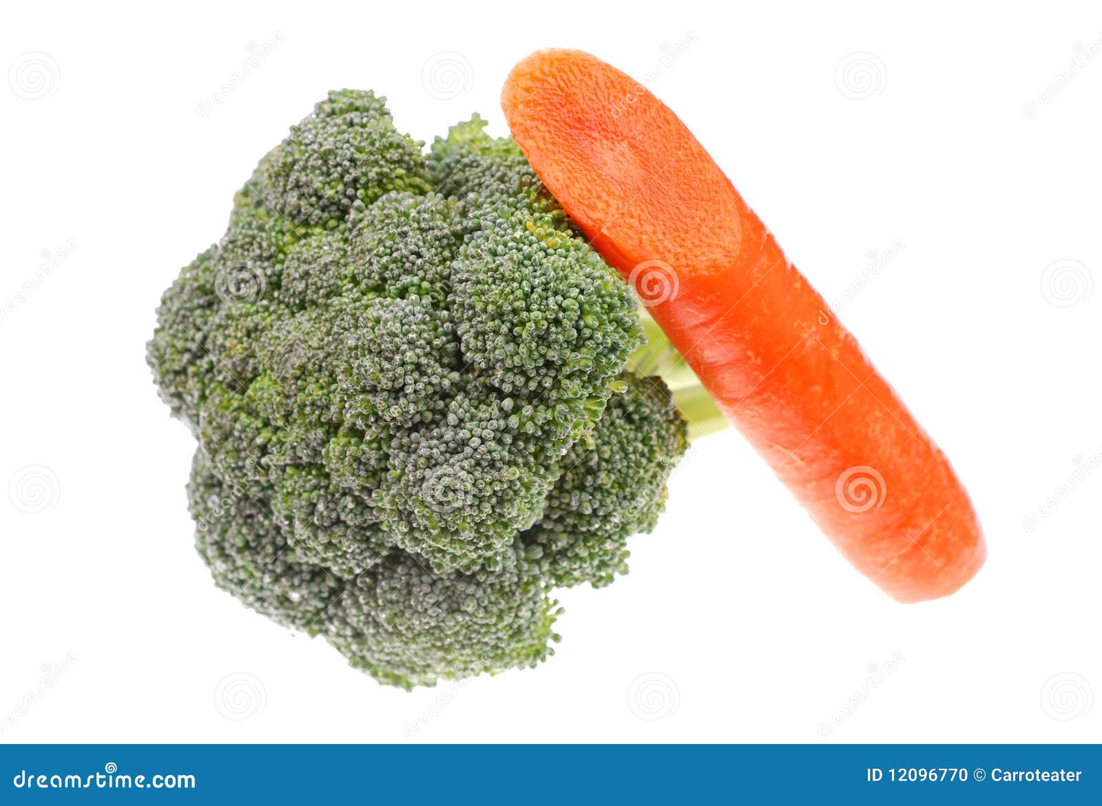 Broccoli and carrot stock photo. Image of lunch, freshness - 12096770