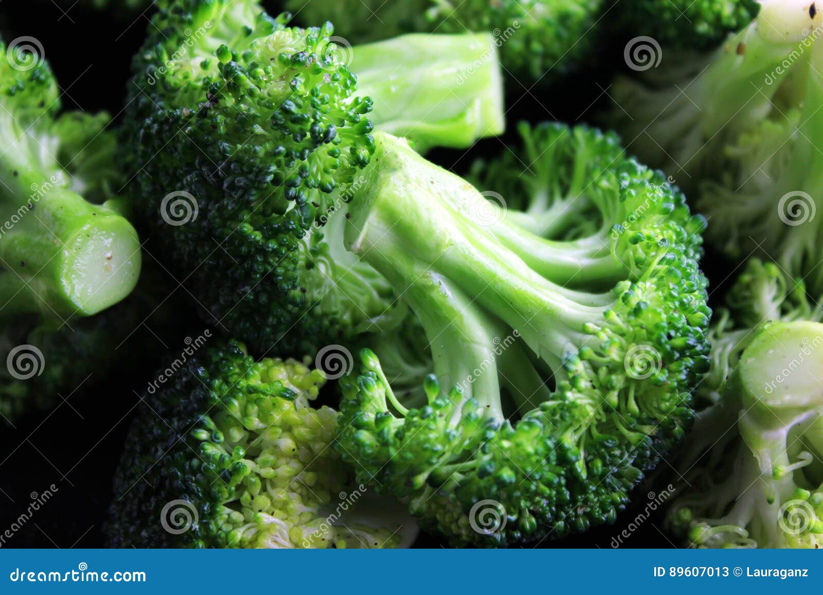 Broccoli Florets stock image. Image of garnish, head - 89607013
