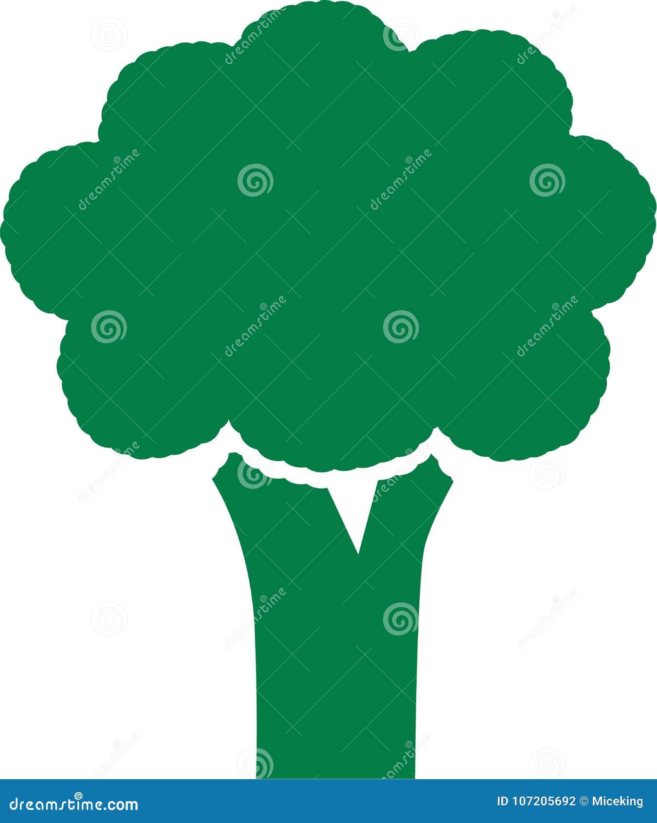 Broccoli icon vegetable stock vector. Illustration of health - 107205692