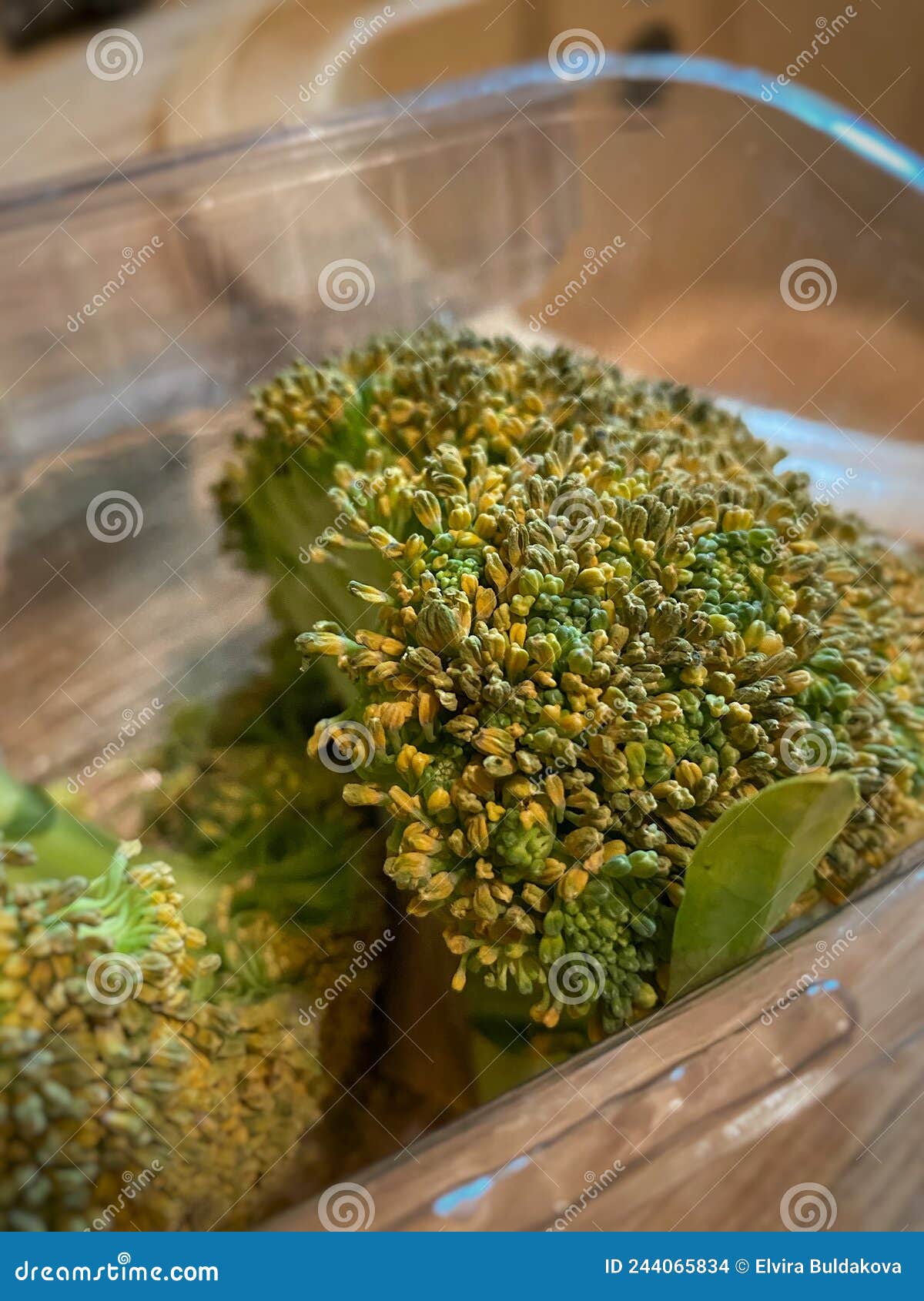 Broccoli stock photo. Image of package, close, ingredient - 244065834