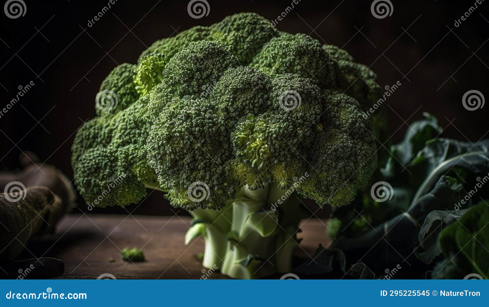 Broccoli on a tree stock illustration. Illustration of ingredient ...