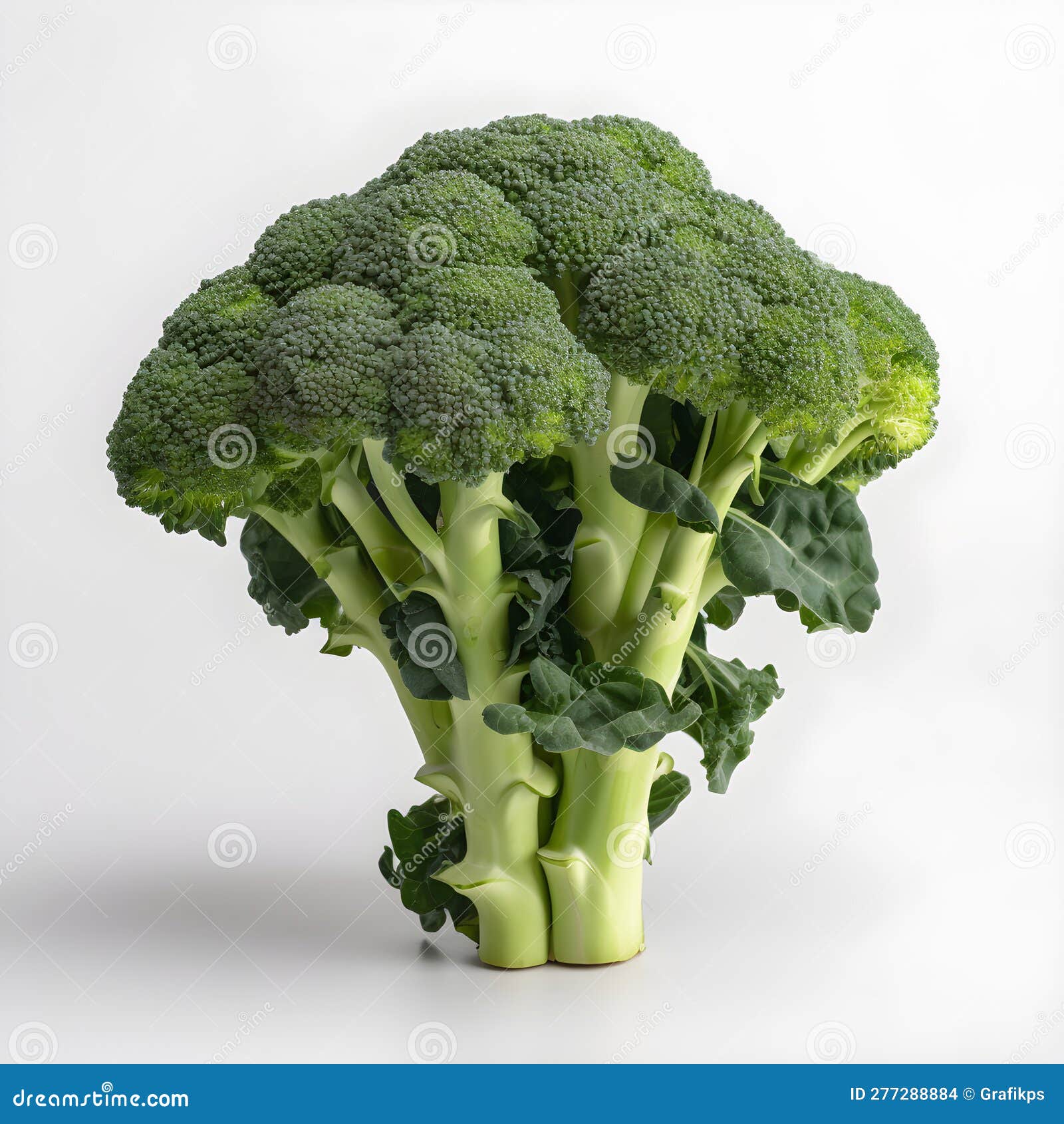 Broccoli, Which Stands Out with Its Bright Green Color and ...