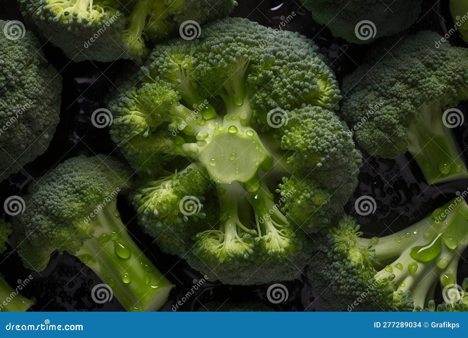 Broccoli, Which Stands Out with Its Bright Green Color and ...