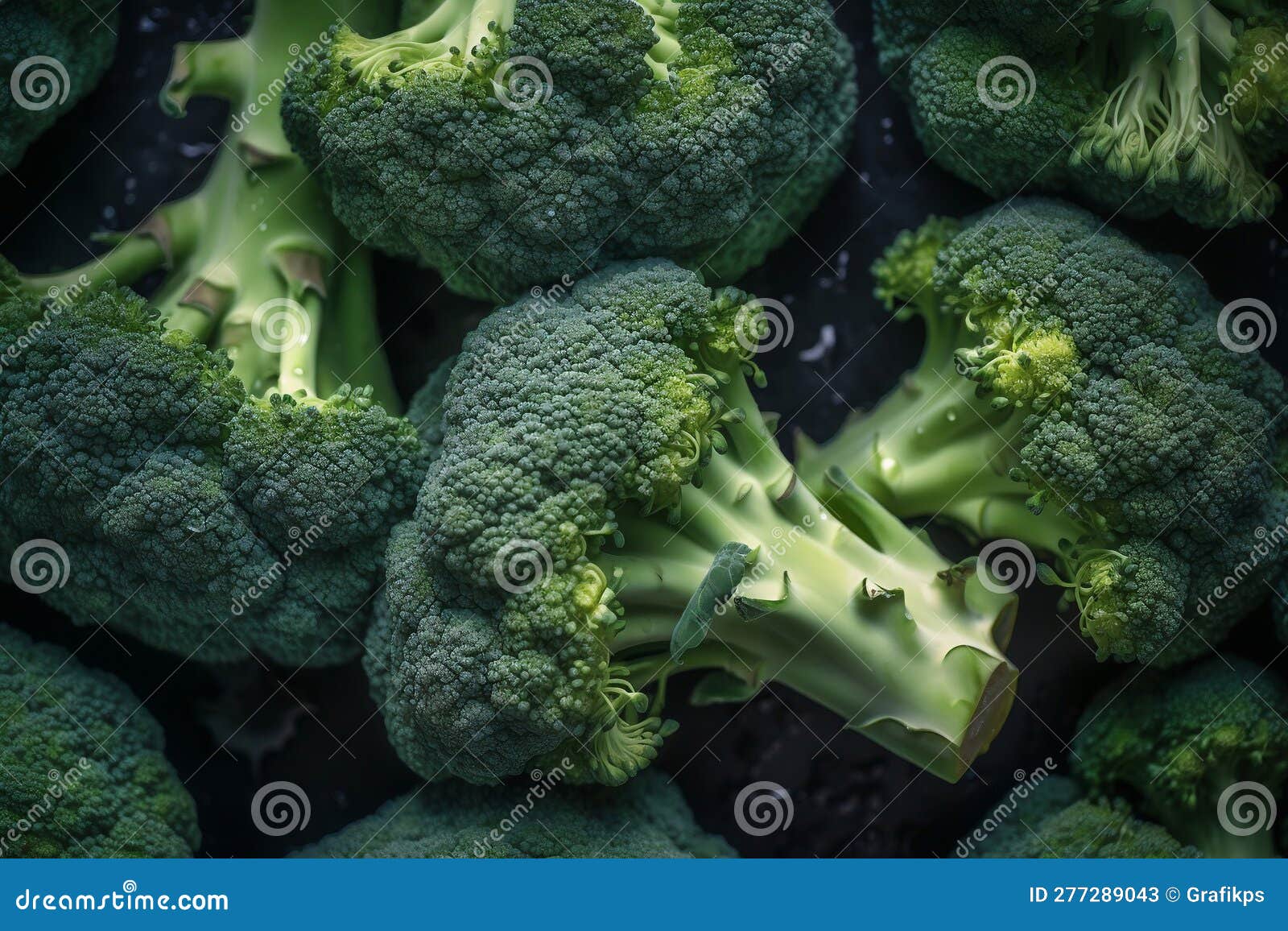 Broccoli, Which Stands Out with Its Bright Green Color and ...