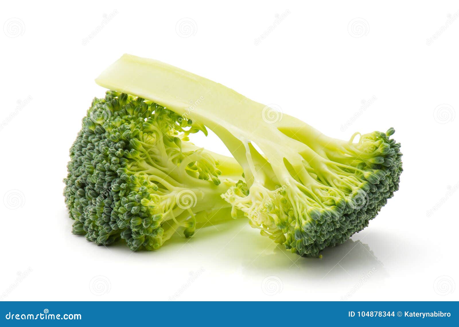 Broccoli On Emerald Background Stock Photography | CartoonDealer.com ...