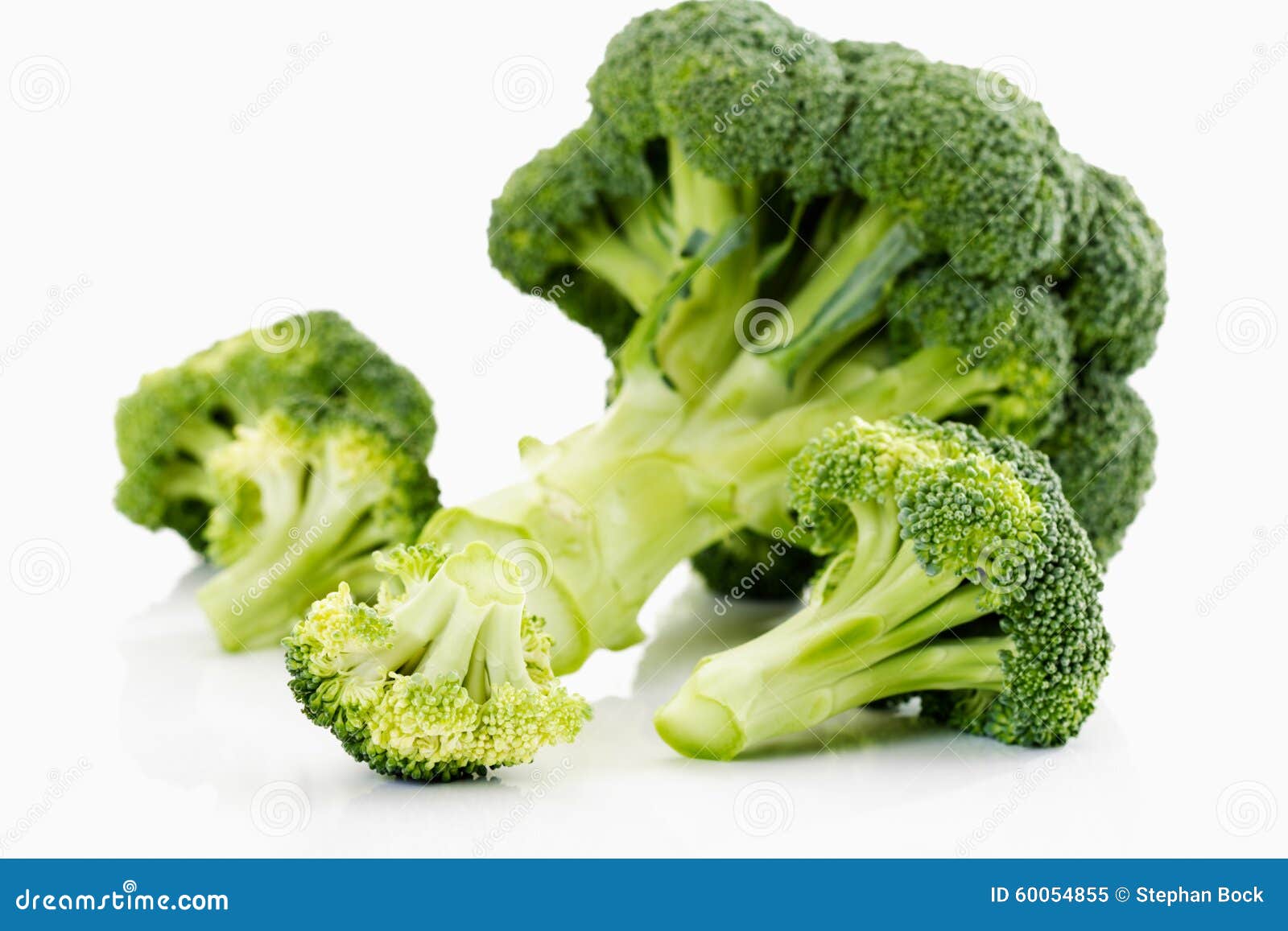 Broccoli, Witte Achtergrond Stock Afbeelding - Image of achtergrond ...