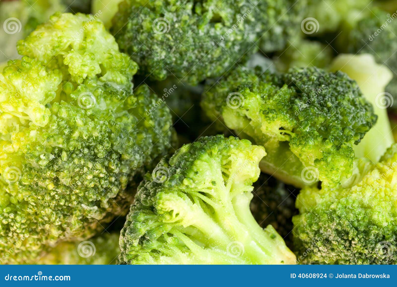 Broccolo fotografia stock. Immagine di alimento, congelato - 40608924