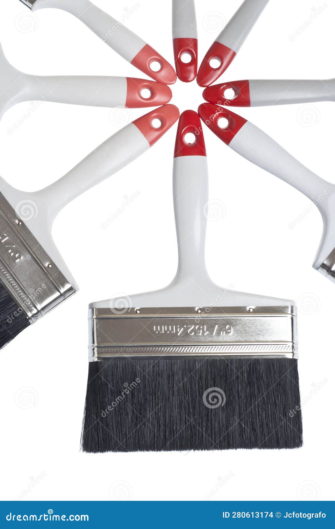 Brochas stock photo. Image of varnish, metal, enamel - 280613174