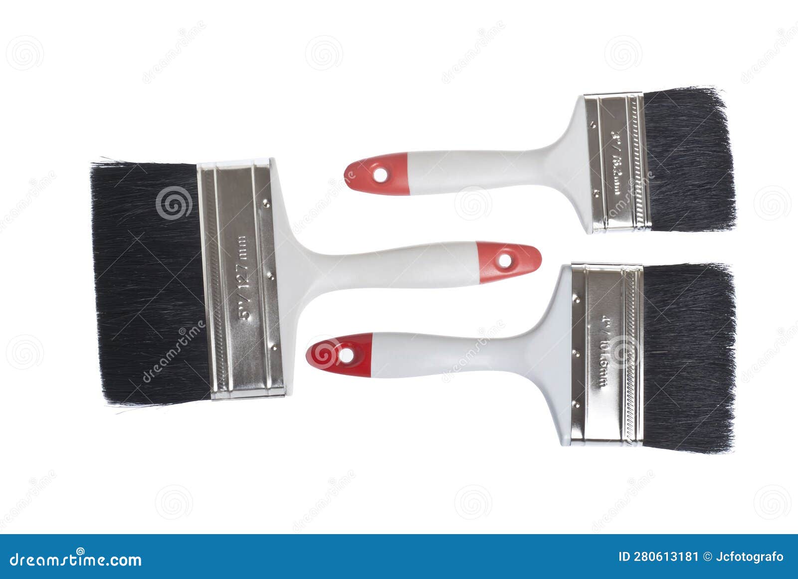 Brochas stock image. Image of sealant, varnish, wall - 280613181