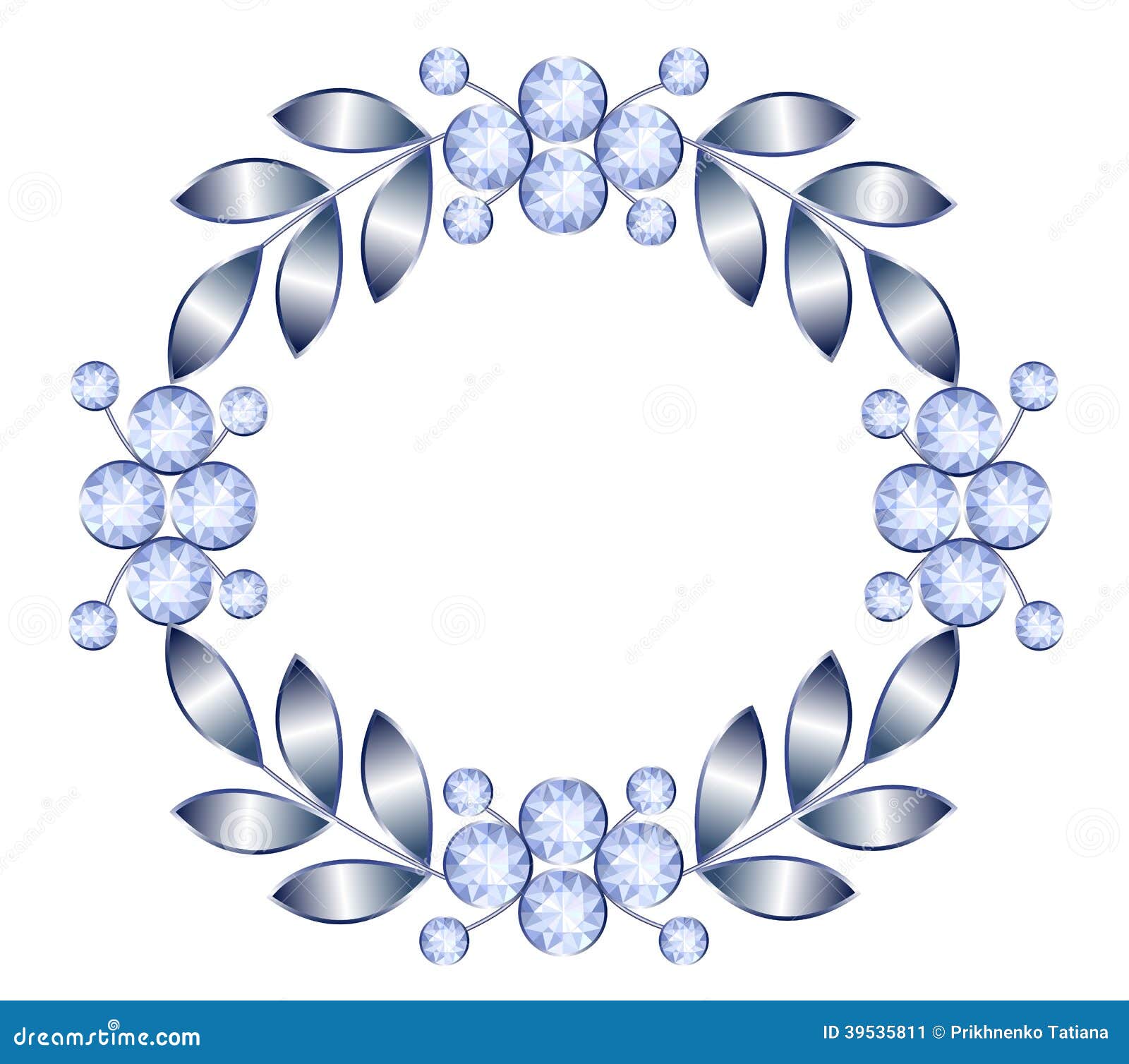 Broche vector illustratie. Illustration of schoonheid - 39535811