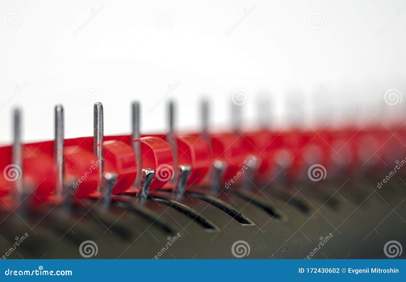 Brochure for Binding Documents Stock Photo - Image of document ...