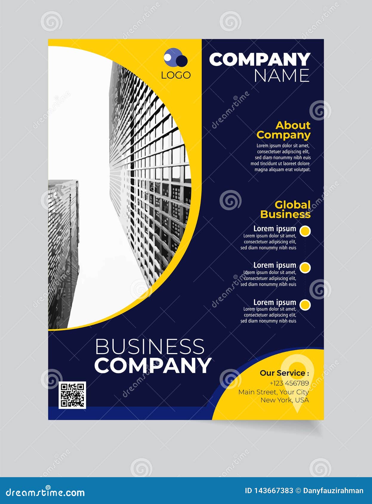 Brochure Business Template Simple Modern Design and Elegant_business ...