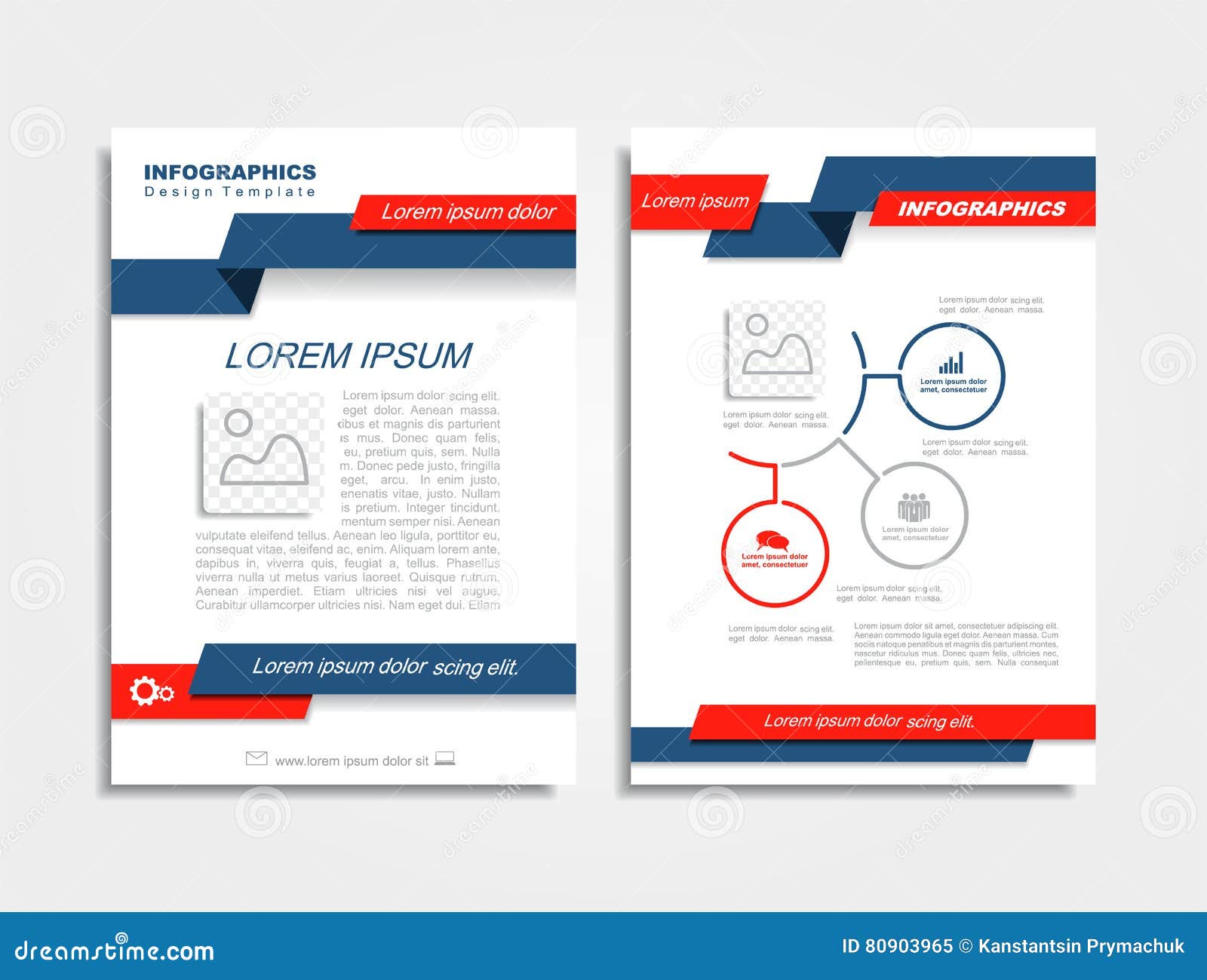 Brochure Design Layout. Vector Illustration. Stock Vector ...