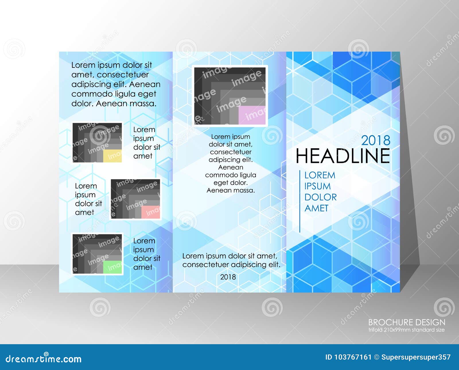 Brochure Design Template, Business Broadsheet Concept, Background Stock ...