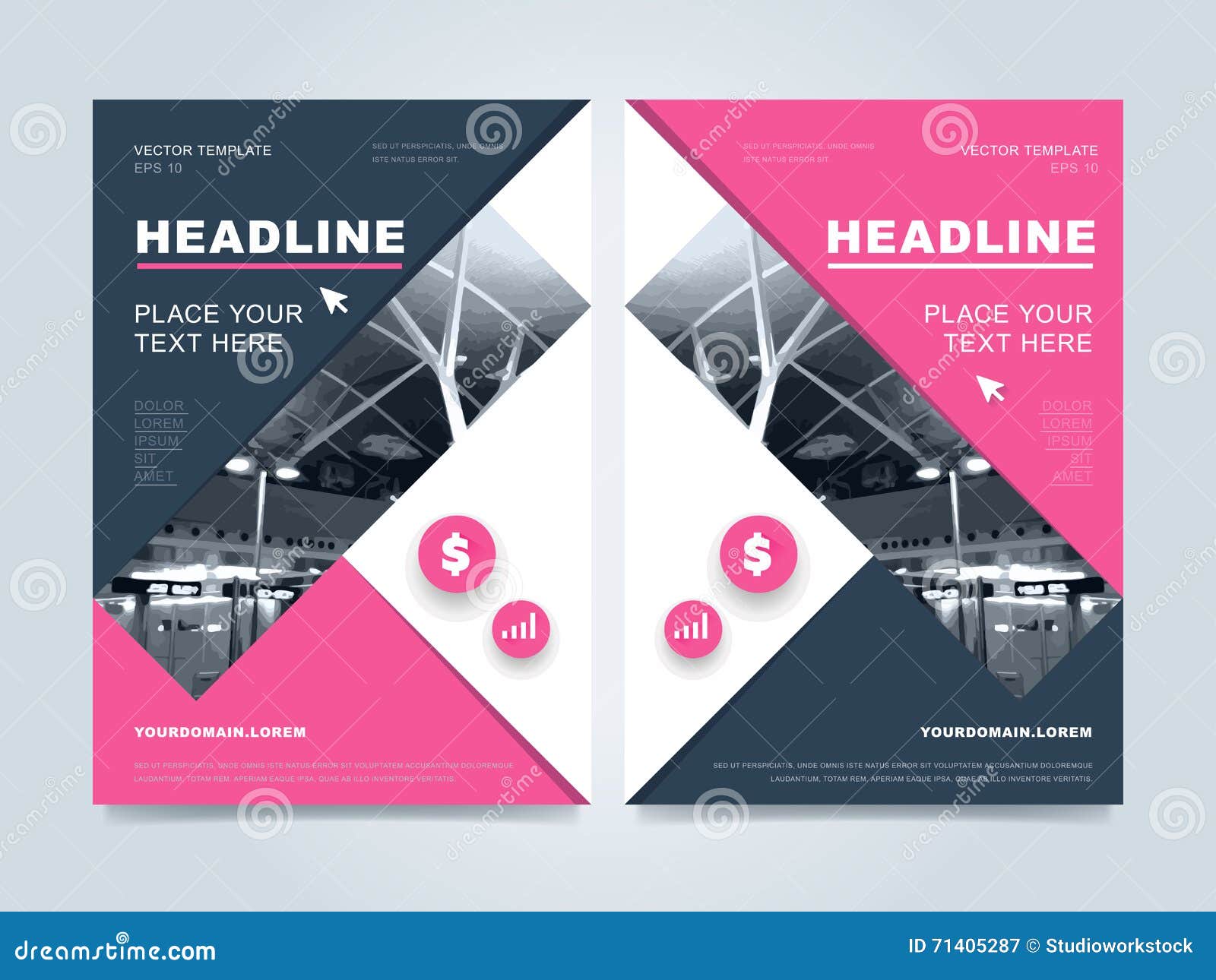 Brochure design template stock vector. Illustration of book - 71405287