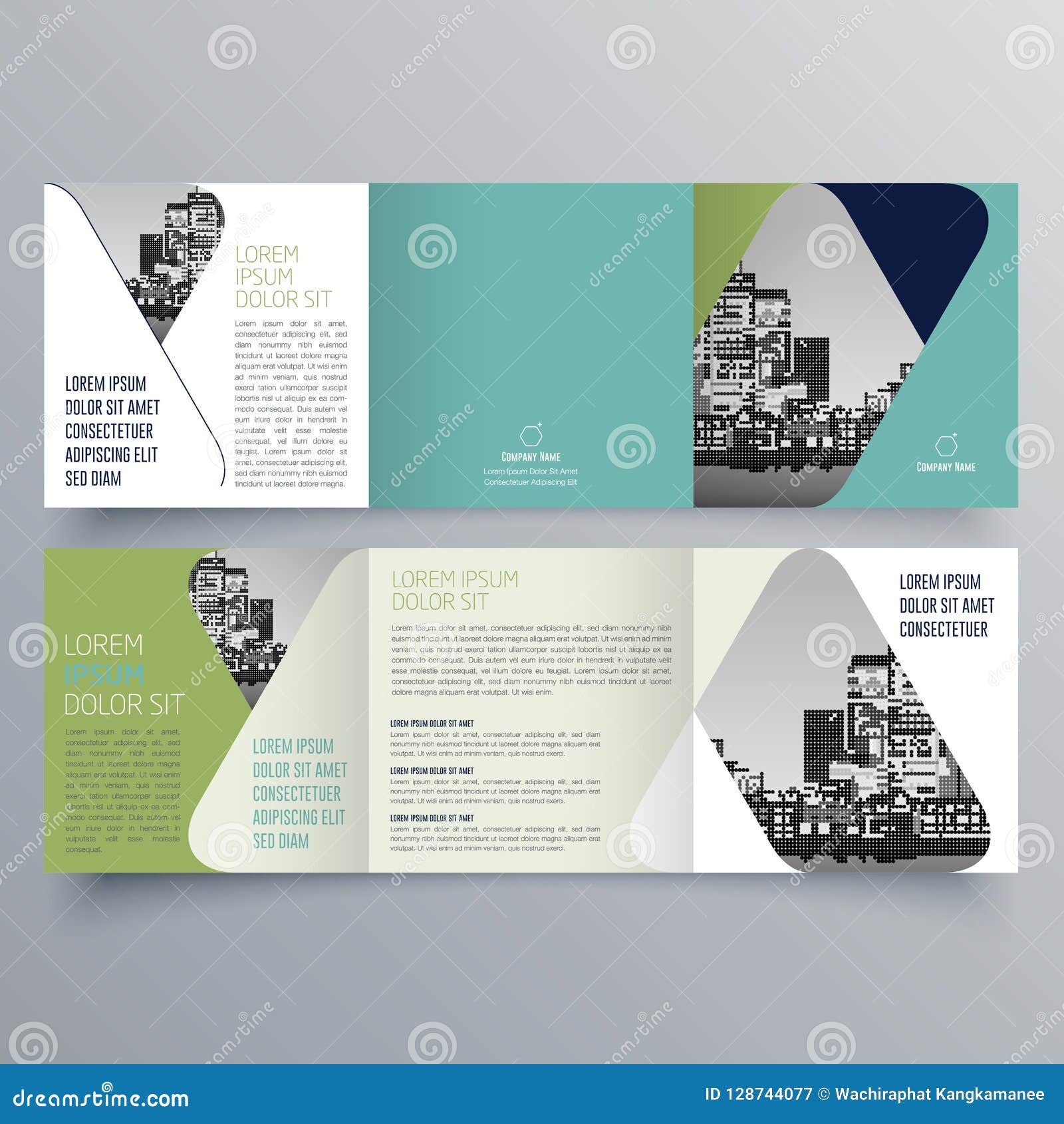 Brochure Design, Brochure Template, Creative Tri-fold, Trend Brochure ...