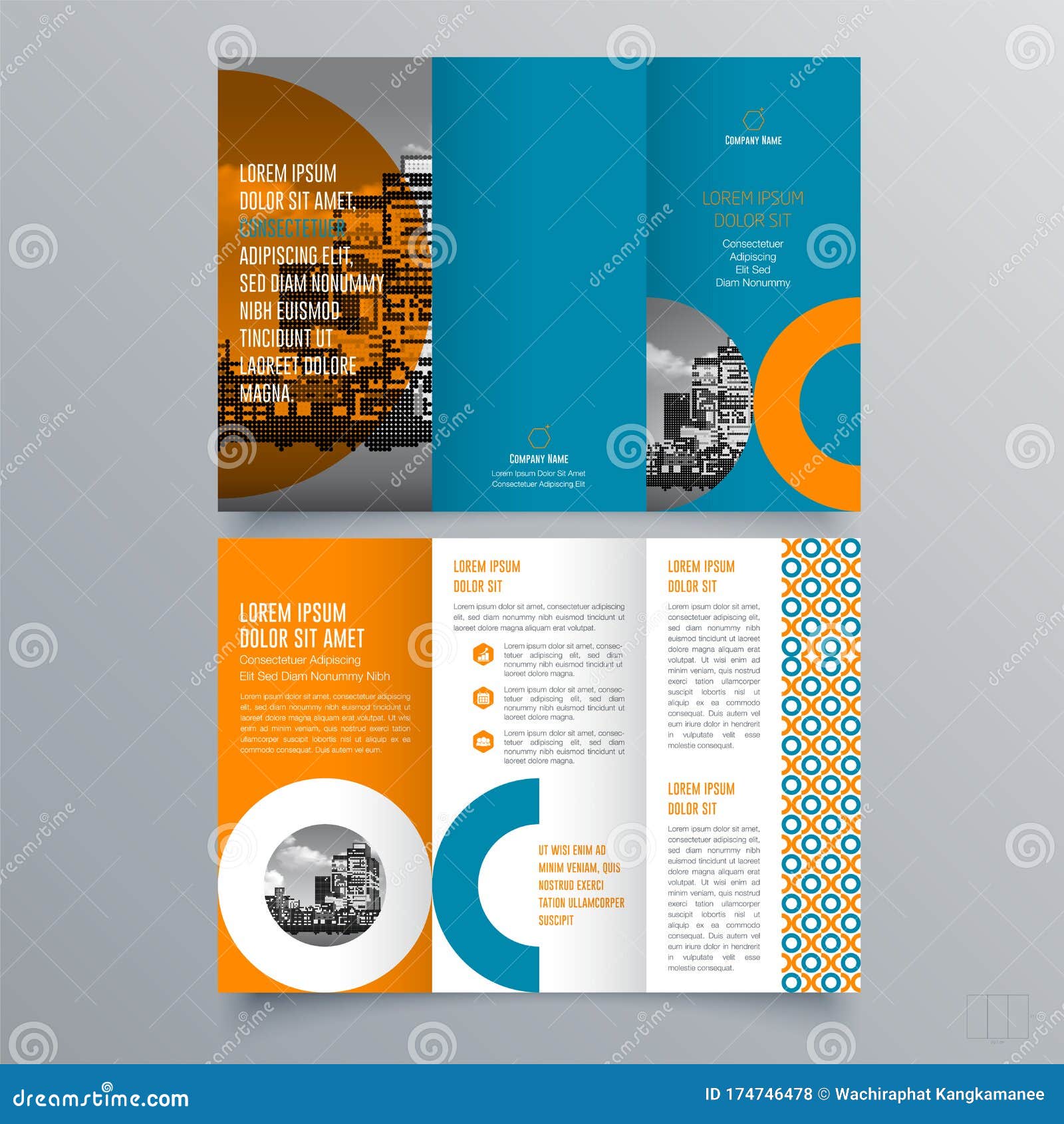Brochure Design, Brochure Template, Creative Tri-fold, Trend Brochure ...