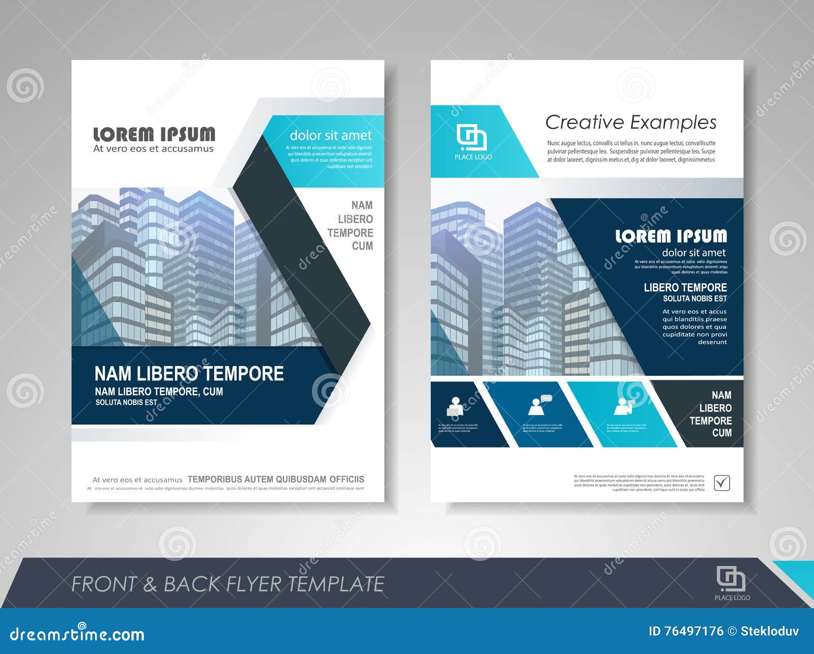 Brochure Design Template stock vector. Illustration of infographics ...